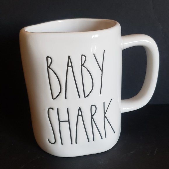 Rae Dunn | Kitchen | Rae Dunn Baby Shark Mug By Magenenta Large Letters ...